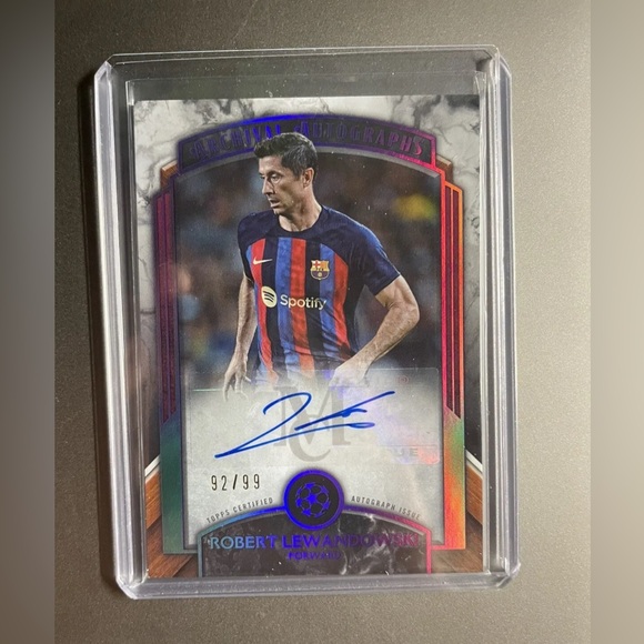 Vintage | Other | 2223 Topps Museum Collection Uefa Archival Auto ...